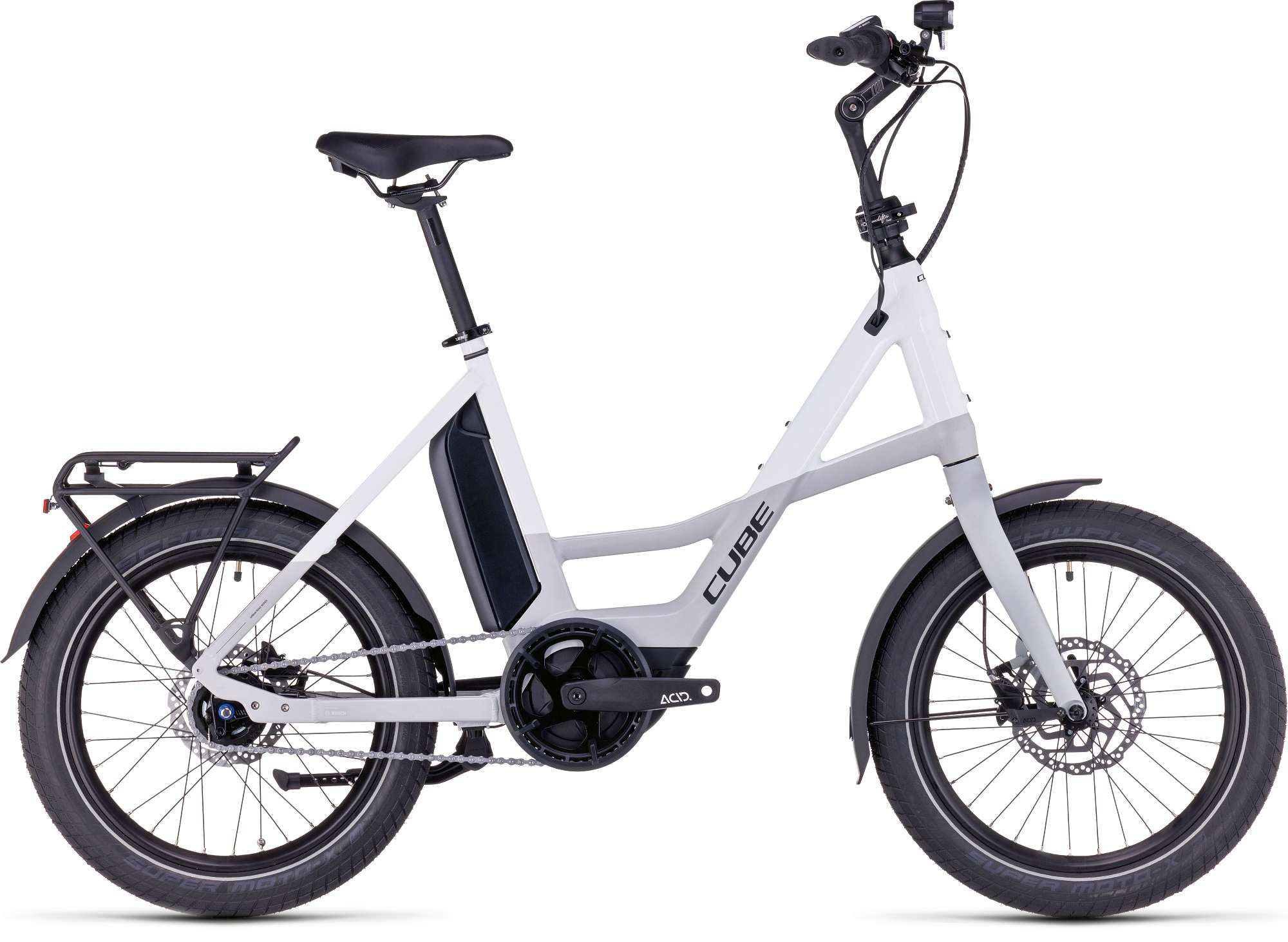 Cube COMPACT HYBRID 500 GREY/WHITE 2024 E-bike lease? | Lease a Bike