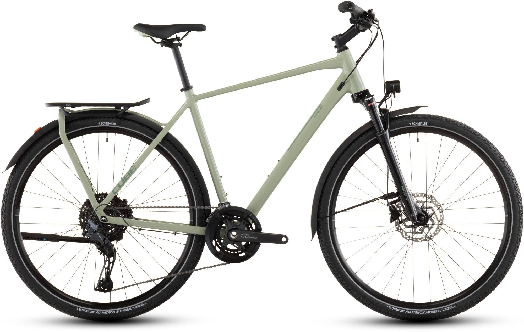 Cube KATHMANDU EXC PEA/GREY 2026 City bike lease? | Lease a Bike