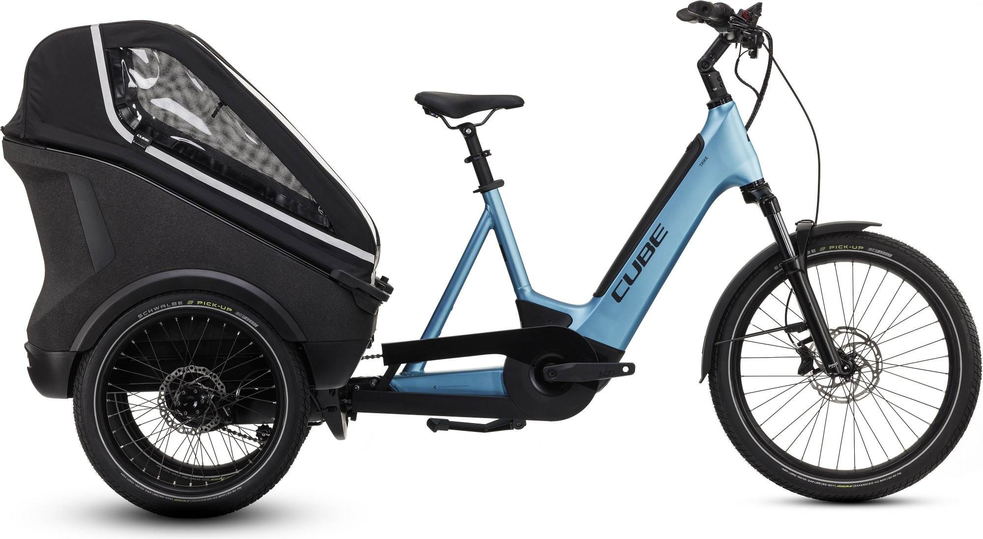 Cube TRIKE FAMILY HYBRID 750 2026 Bakfiets leasen? | Lease a Bike